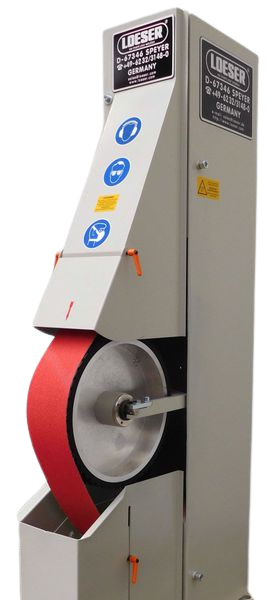 Löser abrasive belt grinding machines - Loeser Schleifmaschinen